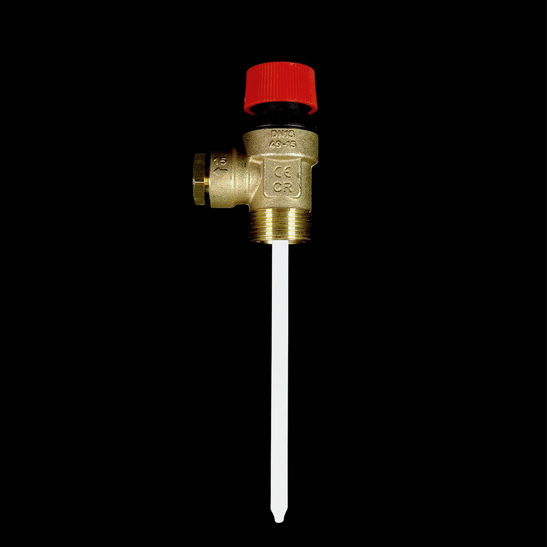 Double function safety valve temperature and pressure - Unival