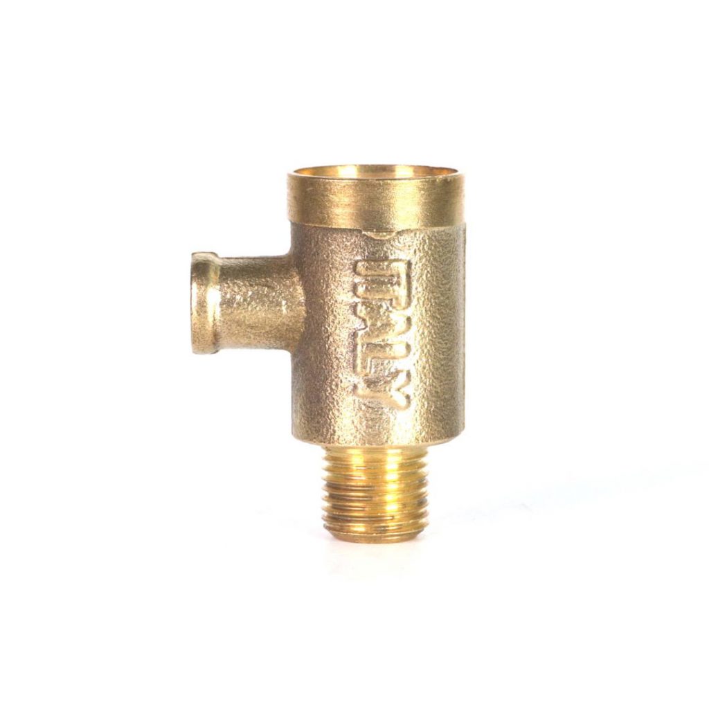 Air-vent valve, side discharge at the top - Unival