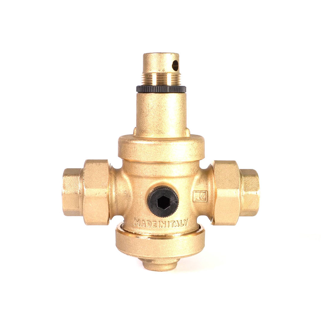 Pressure reducer Unimax with pressure gauge connection and FF fittings ...