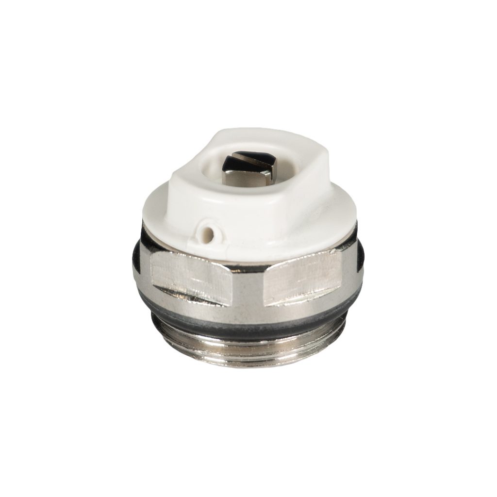 Rotating air-vent valve for radiators square screw - Unival