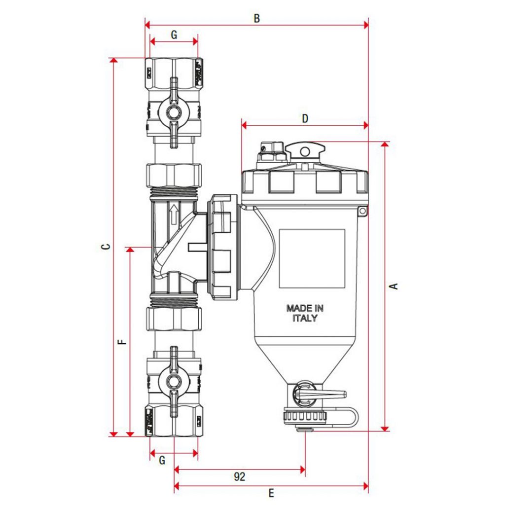 Magnetic dirt separator "Unimax" - Unival
