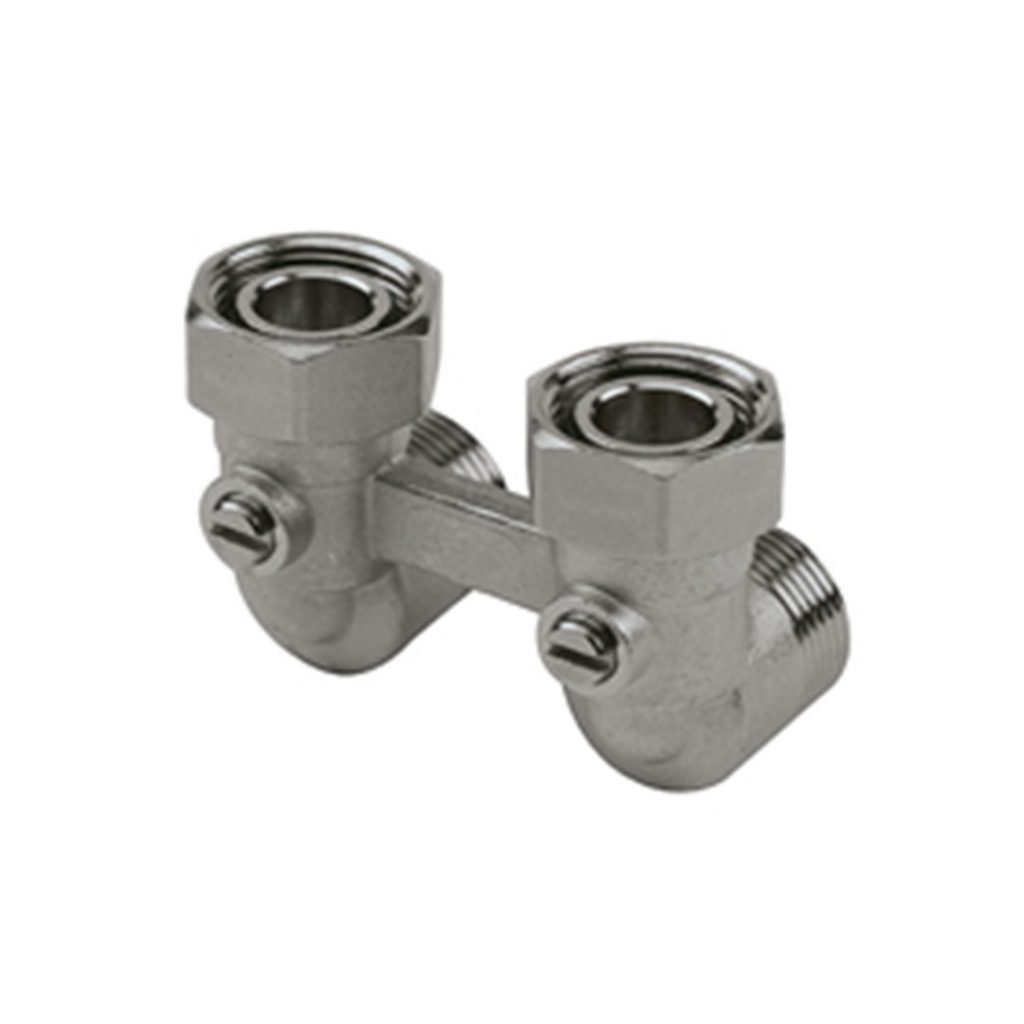 Double angle ball valve - Unival