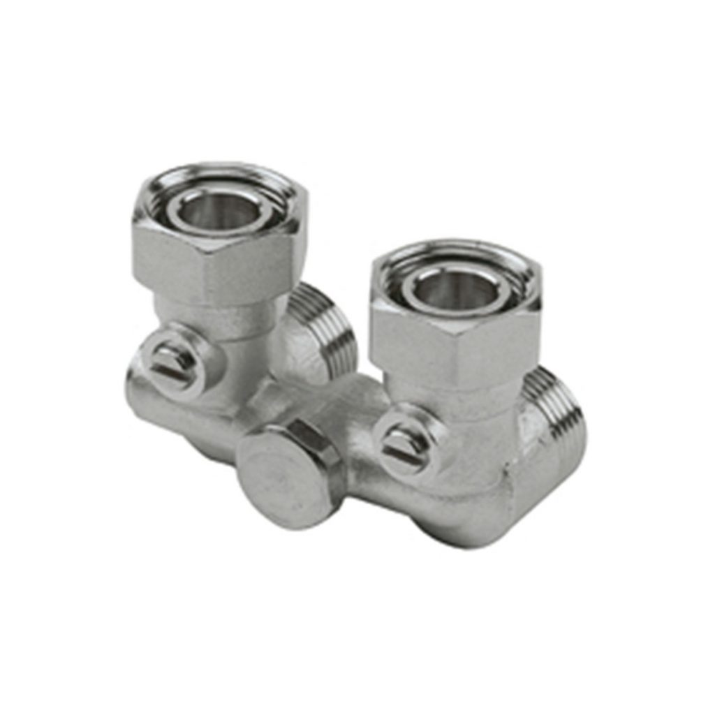 Adapters set for double valves - Unival
