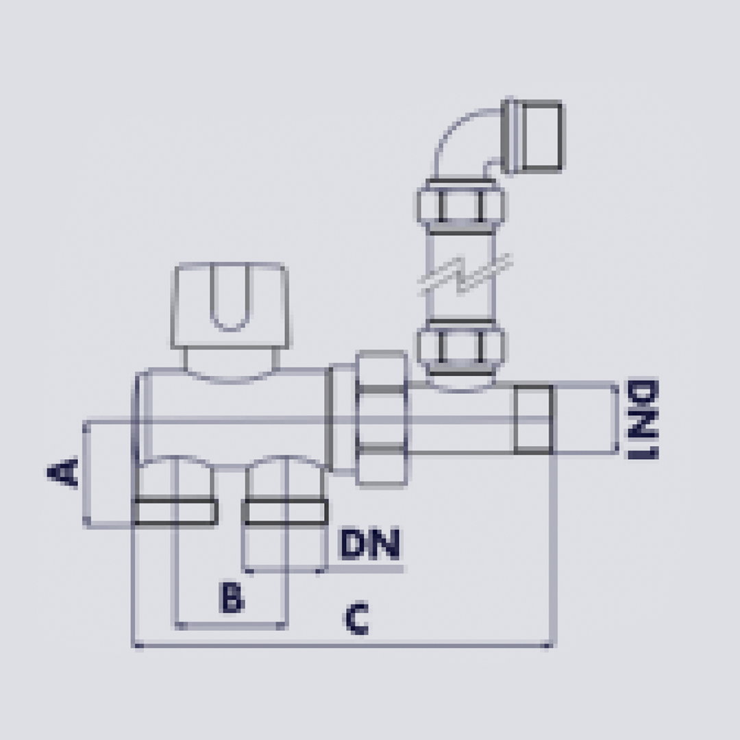 Valve for monotube system for plate 24x19 - Unival