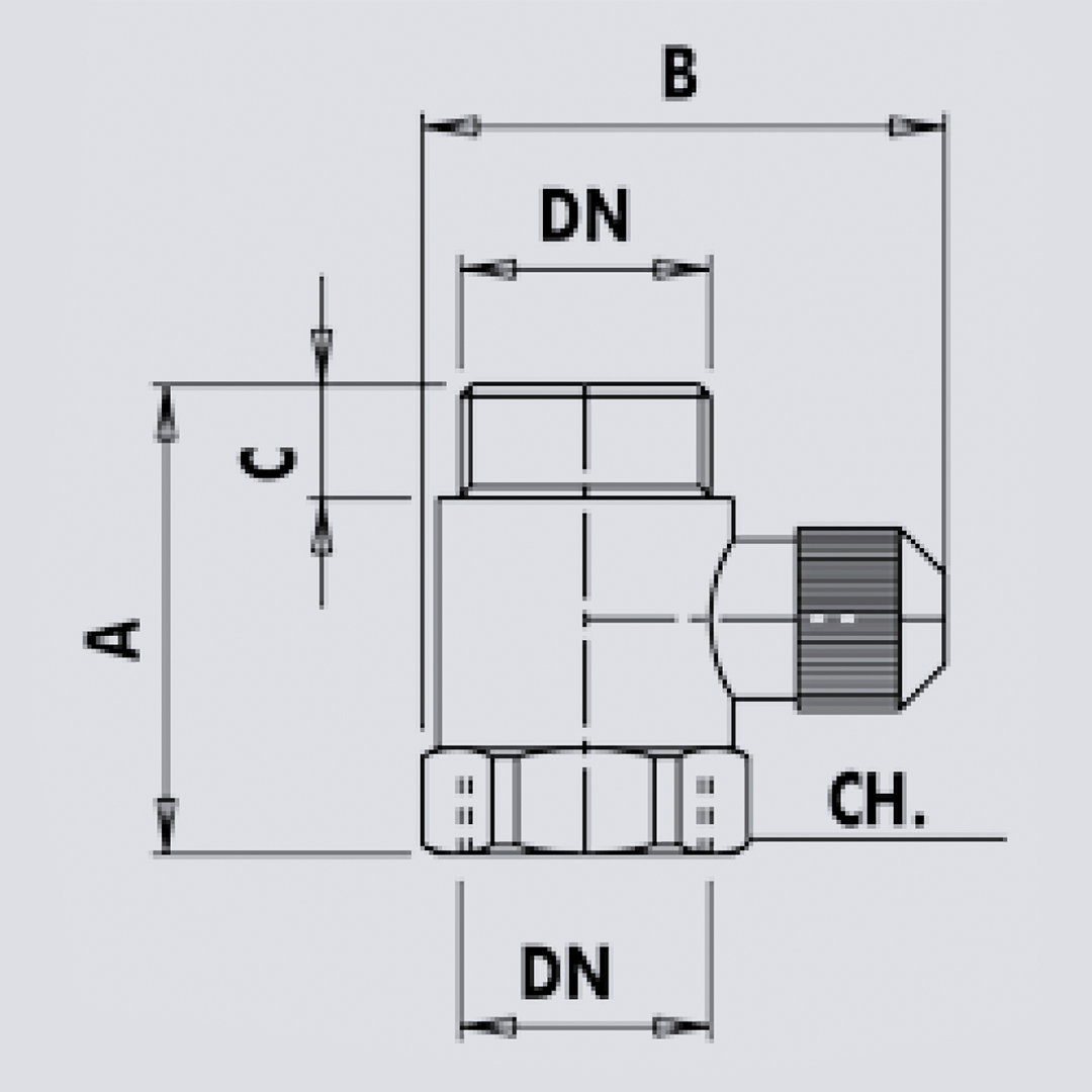 Water discharge valve - Unival